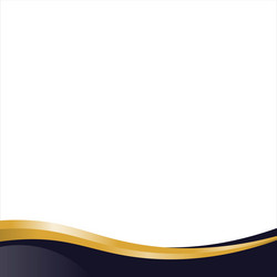 Black gold footer design template Royalty Free Vector Image