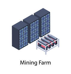 Gpu mining Royalty Free Vector Image - VectorStock