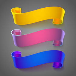 Ribbon frame set Royalty Free Vector Image - VectorStock