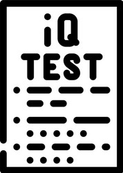 Iq Test Vector Images (over 3,500)