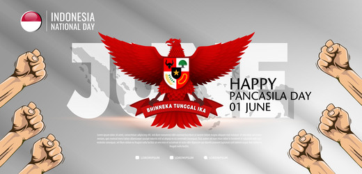 National day poster template for country Vector Image