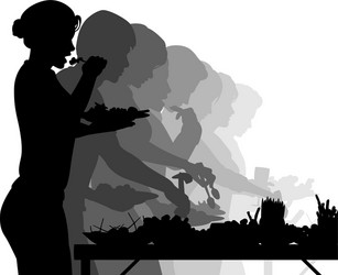 Buffet Table Vector Images (over 2,400)