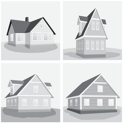 Real estate house Royalty Free Vector Image - VectorStock