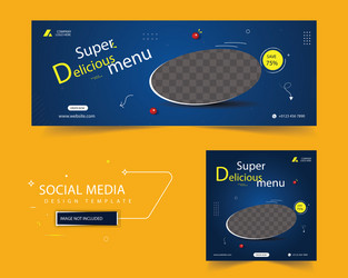 Facebook Post Template Vector Images (over 3,100)