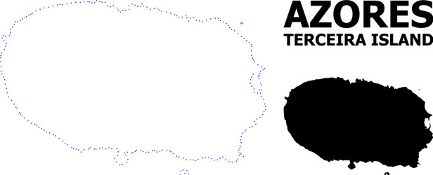 Map Azores Terceira Vector Images (over 160)