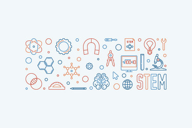 Computer Science Educational Banner Horizontal Vector Images (over 210)