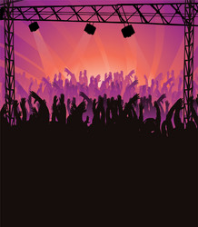 Free Concert Crowd Vector Images (over 100)