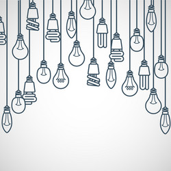 Light bulb Royalty Free Vector Image - VectorStock