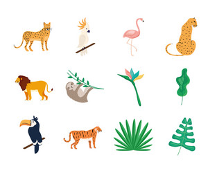 Eight Animals Vector Images (over 1,100)