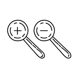 Scalability hand drawn outline doodle icon Vector Image