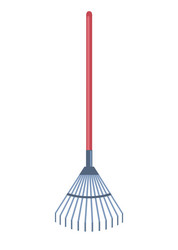 Garden red secateurs Royalty Free Vector Image