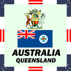Official government elements of australia Vector Image