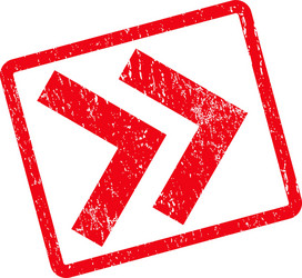 Shift right icon rubber stamp Royalty Free Vector Image