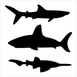 Shark Bite Silhouette Vector Images (over 710)