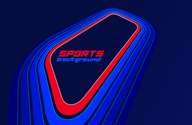 Sports activities games and racing linear Vector Image