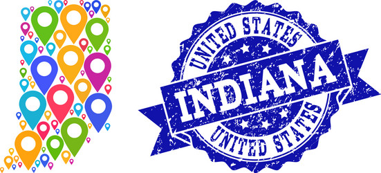 Indiana State Seal Vector Images (over 200)