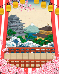 Japanese Scenery Vector Images (over 1,600)