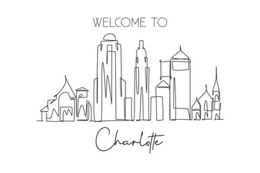 Charlotte Skyline Vector Images (over 160)