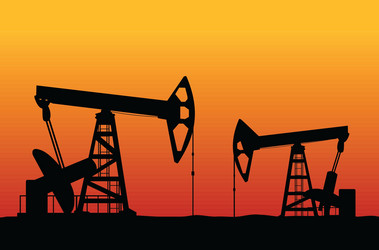 Oilfield Royalty Free Vector Image - VectorStock