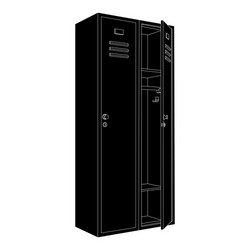 Lockers Outline Drawing Vector Images (over 190)