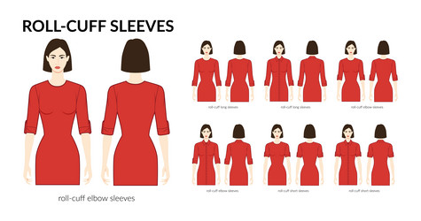 Types of Cuffs Vector Images (35)
