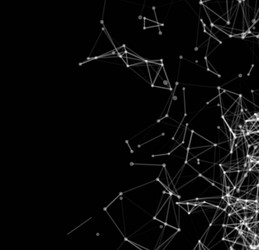 Global network connection concept big data Vector Image