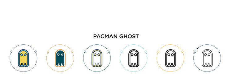 Pacman Ghost Vector Images (over 390)