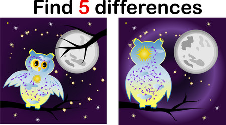 Spot the Difference Tree Vector Images (over 120)