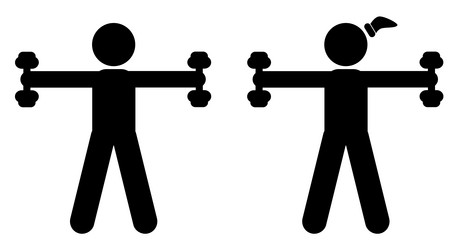 Stickman Gym Vector Images (over 100)