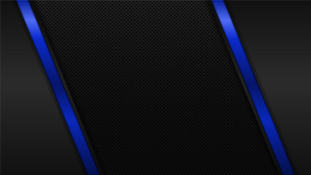 Metallic Blue and Black Metal Background Vector Image