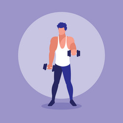 Muscle Avatar Vector Images (over 1,100)