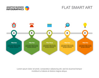 Startup concept slide template Royalty Free Vector Image