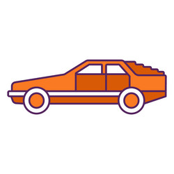 Car Two View Front and Back Vector Images (43)