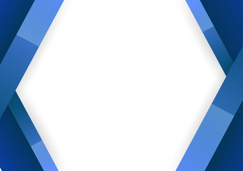 Modern blue and gold abstract banner background Vector Image