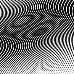 Abstract background with wavy lines lnes Vector Image