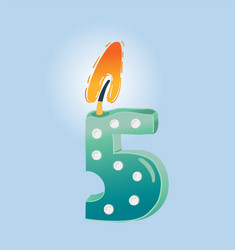 5 Candle Vector Images (over 1,600)
