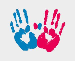 Kids Hand Print Vector Images (over 60,000)
