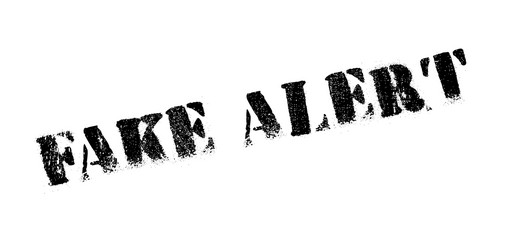 Fake alert rubber stamp Royalty Free Vector Image