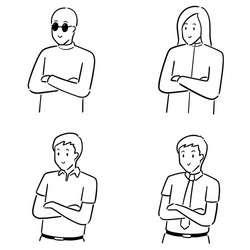 Set people Royalty Free Vector Image - VectorStock