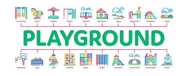 Playground Infographic Vector Images (over 1,400)