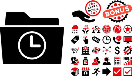 Temporary Folder Icons Vector Images (52)