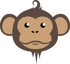 Monkey Royalty Free Vector Image - VectorStock