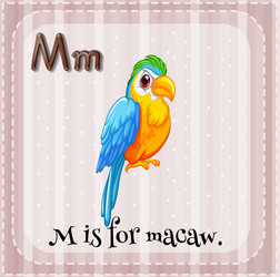 Letter m is for mermaid Royalty Free Vector Image