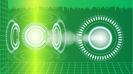 Abstract digital technology color background Vector Image