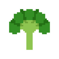 Cucumber pixel art cartoon cucumbers 8 bit Vector Image