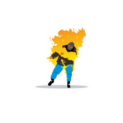 Burning Man Vector Images (over 9,500)