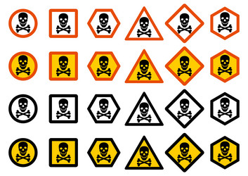 Symbol Hazmat Hazardous Vector Images (over 150)
