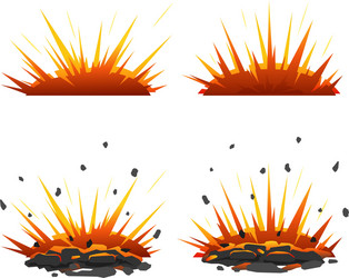 Radial explosion Royalty Free Vector Image - VectorStock