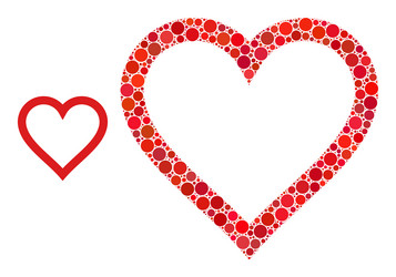 Heart Shape Collage Vector Images (over 2,700)