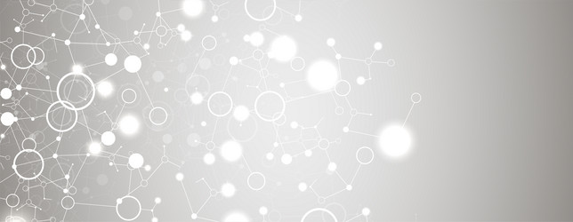 Cover template for science and technology Vector Image